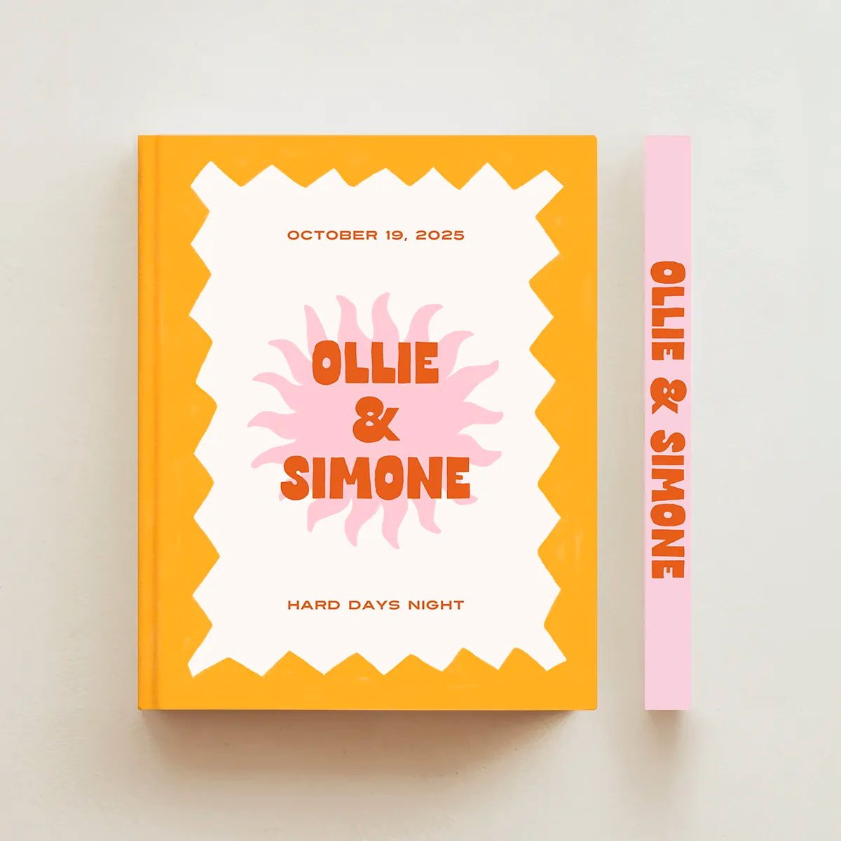 Au Soleil – Personalised Wedding Guest Book & Polaroid Book – The ...