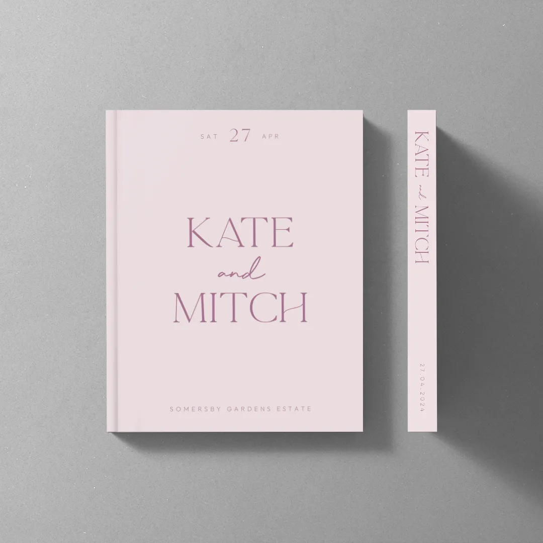 Personalised Wedding Guest Books – The Guestbook Collective